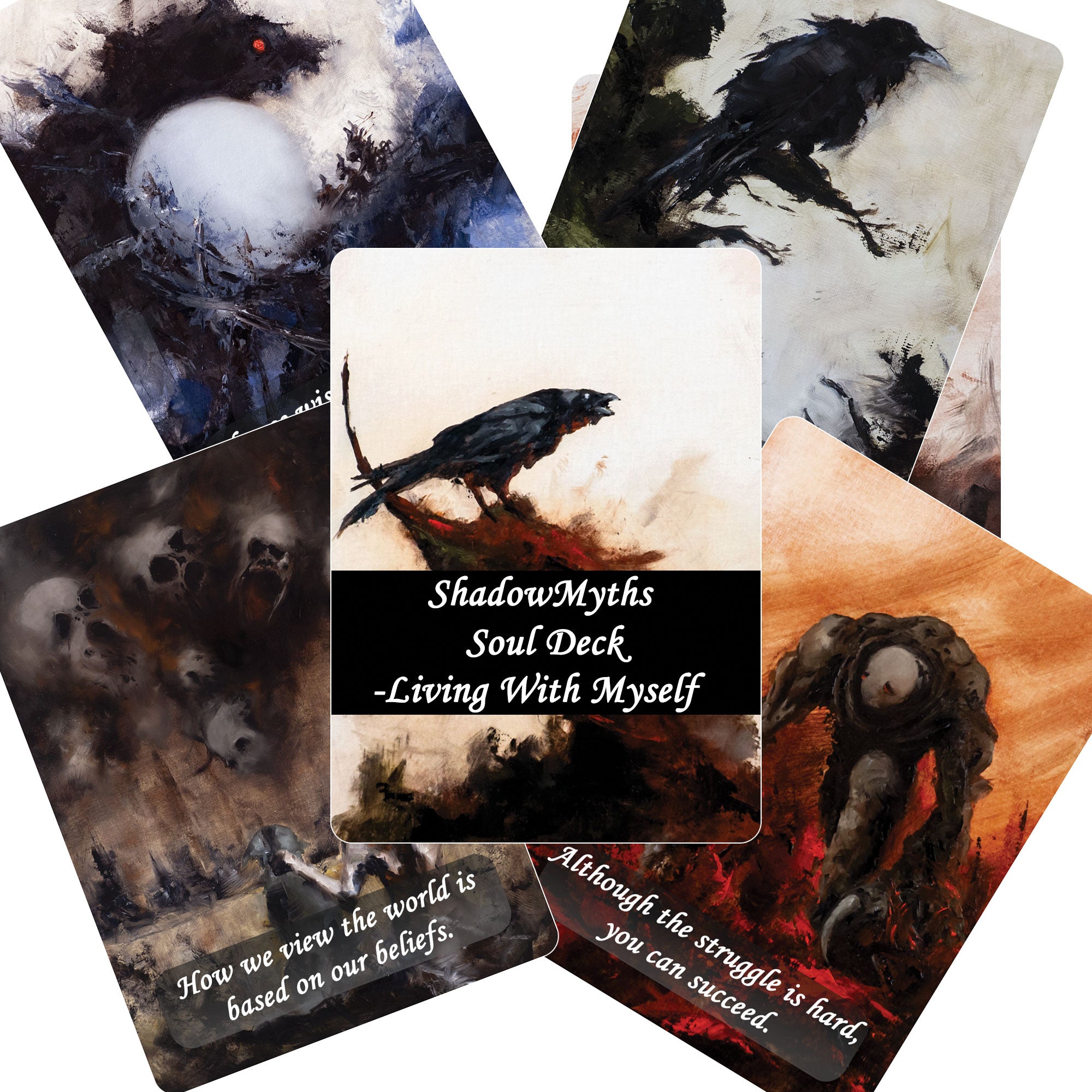 Living With Myself Zen/Inspiration Deck of 60 Cards and Downloadable P ...